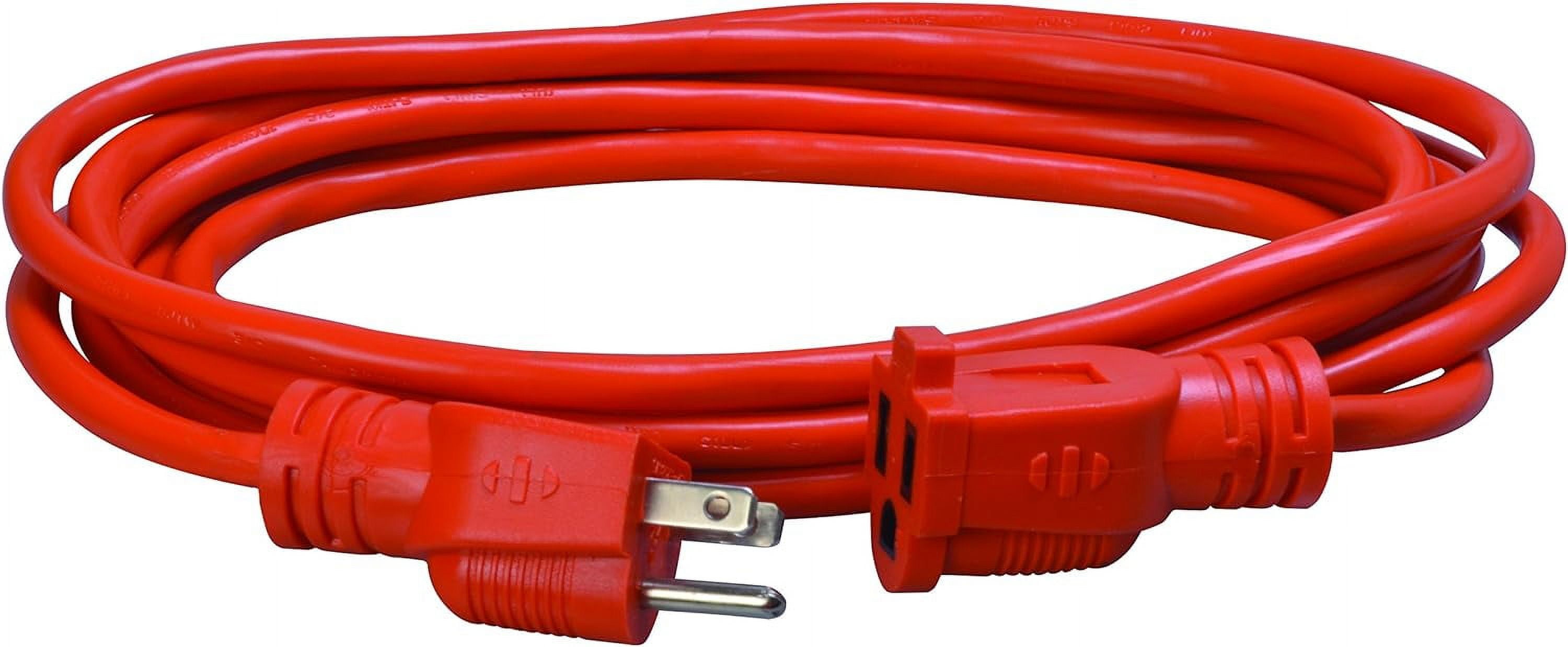Light Duty Extension Cord, 10Ft, 16 Gauge, 3 Conductor, General Purpose ...