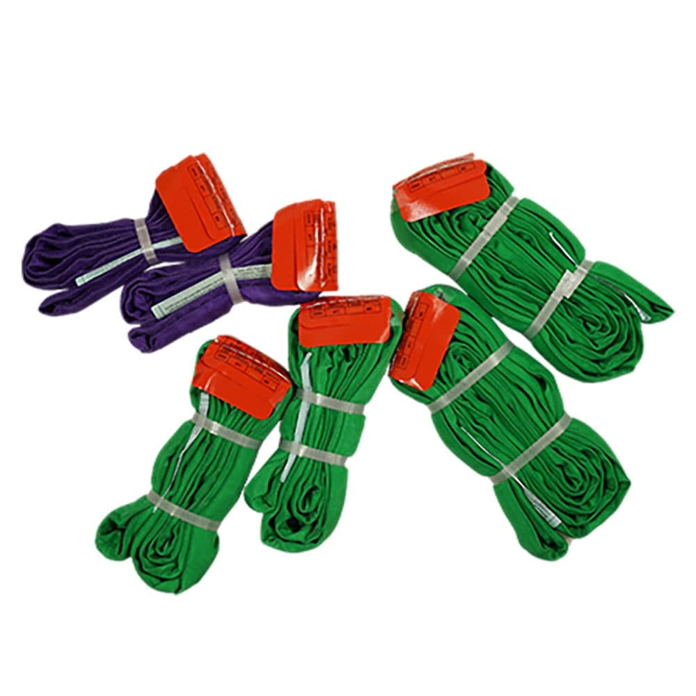 Light Duty Kit / 6 Polyester Lift Endless Round Slings - Walmart.com