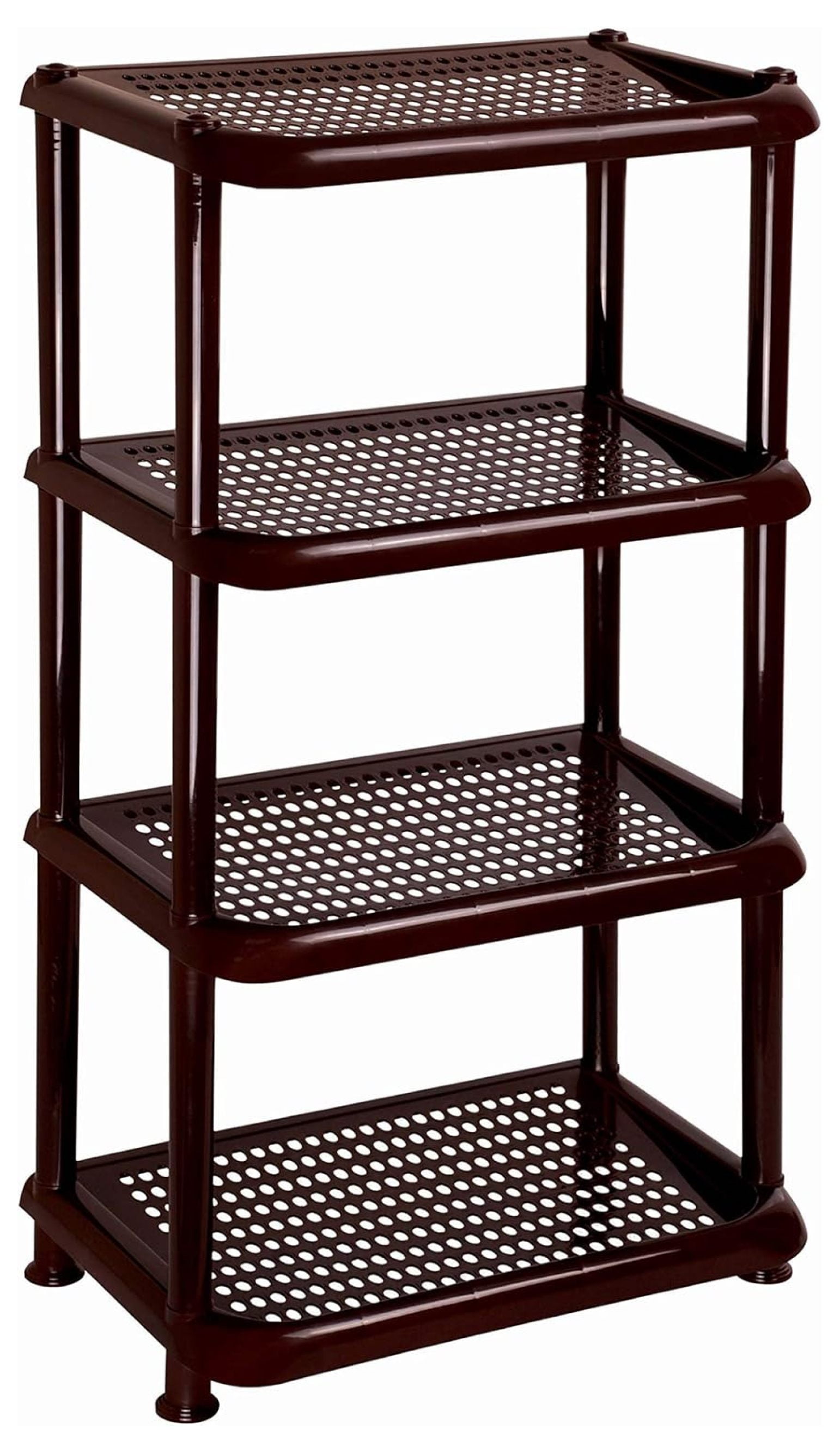 Light Duty Plastic Storage Racks - Shelving, Storage (Black ...