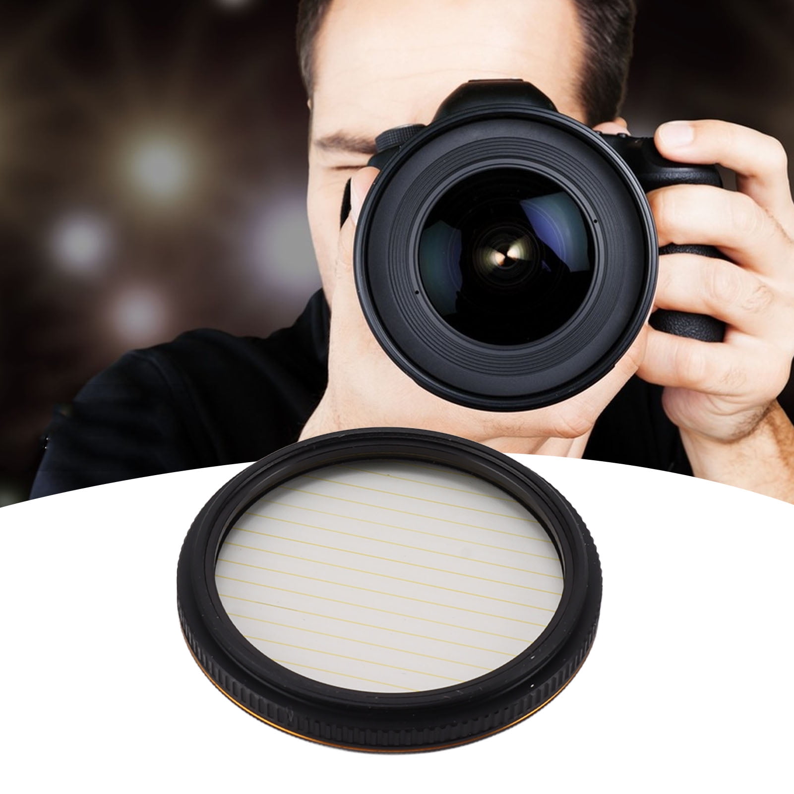 Light Effect Filter, Optical Glass Compact Special Effects Lens Filter ...