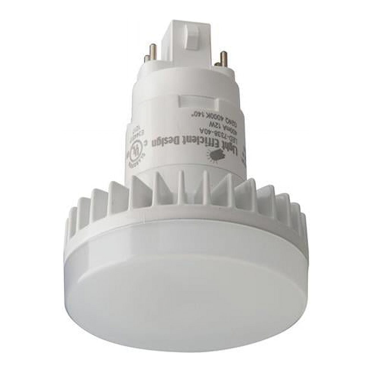 Light Efficient Design 3001973 Philips 4-Pin G24q LED Bulb Cool White ...