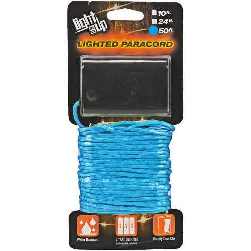 Light Em Up 50' LED Paracord - Walmart.com