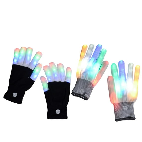Light Finger Gloves Light Up Glove Led with Lights On Fingertips for ...