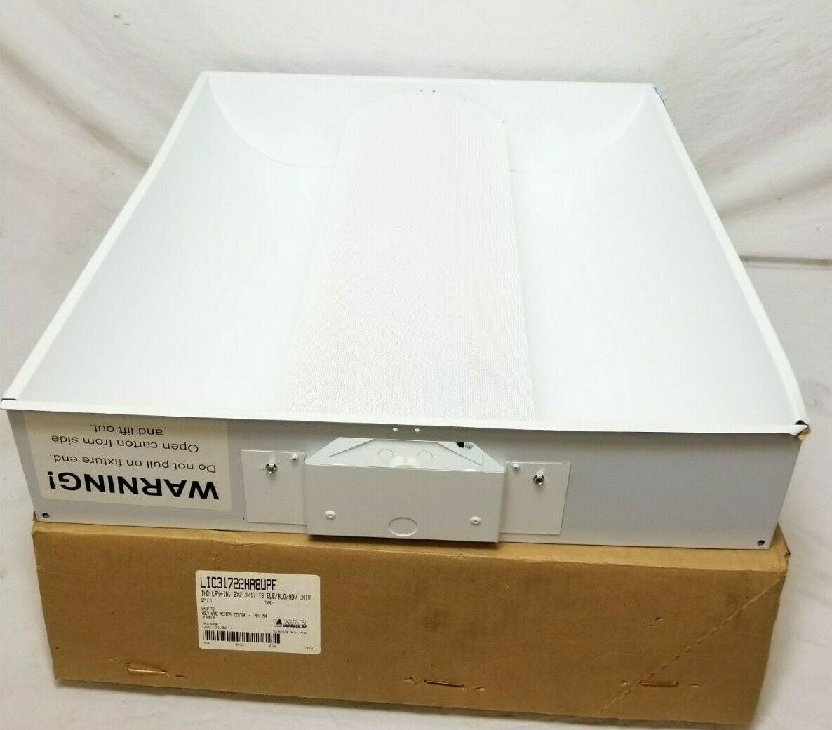Light Fixture Panel 2x2 FT 3/17 T8 Universal LIC31722HA8U9F - Walmart.com
