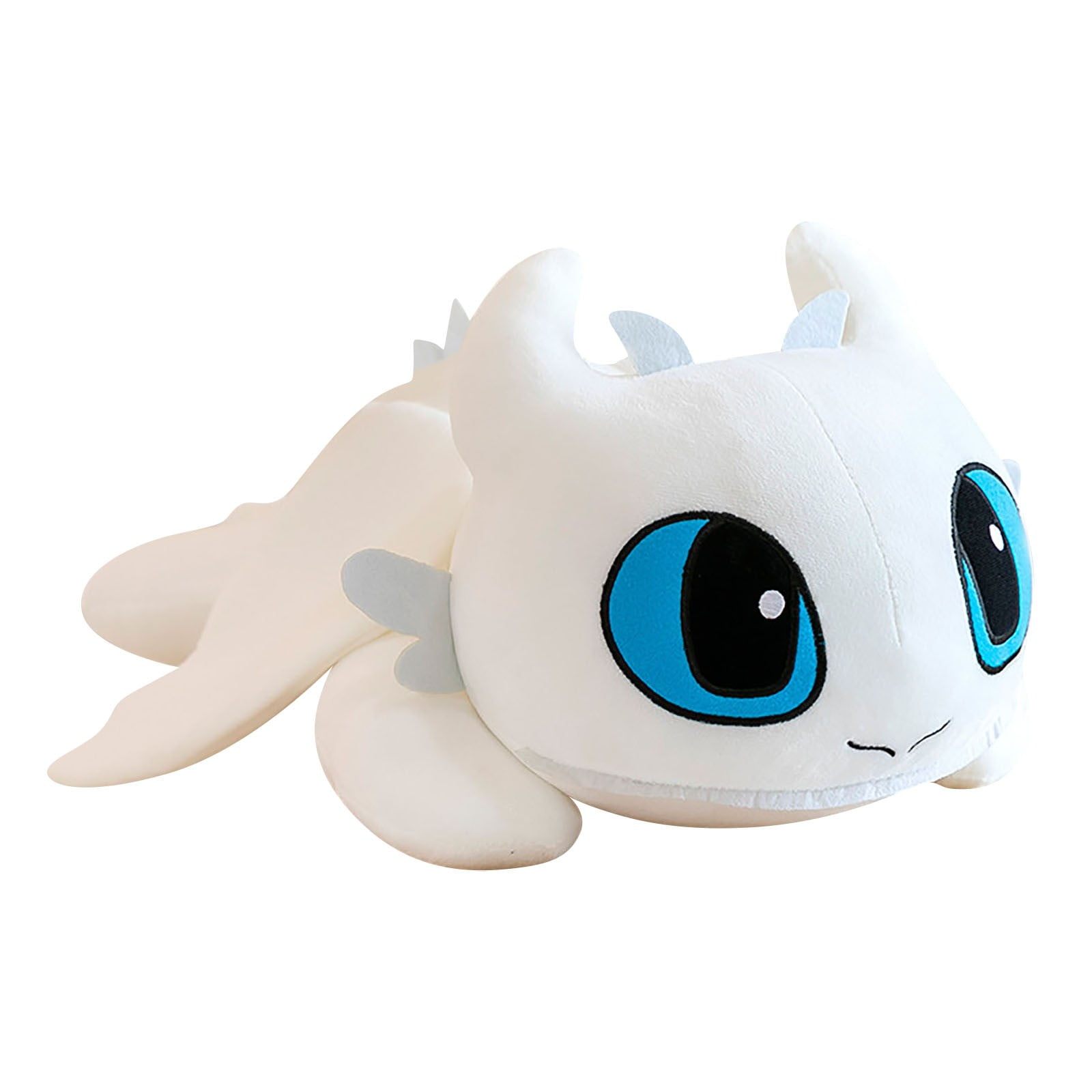 Light Fury Plushie – Official HTTYD 2 Night Fury Stuffed Animal (14cm ...