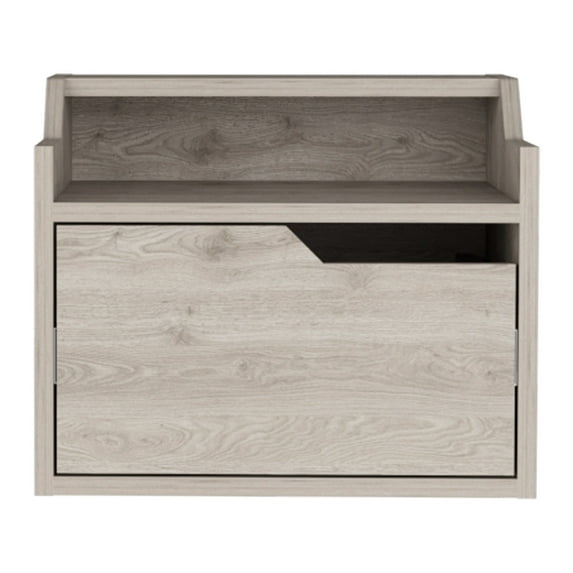 Light Gray Color Scheme - Dual - Tier Display Space - Bedroom ...