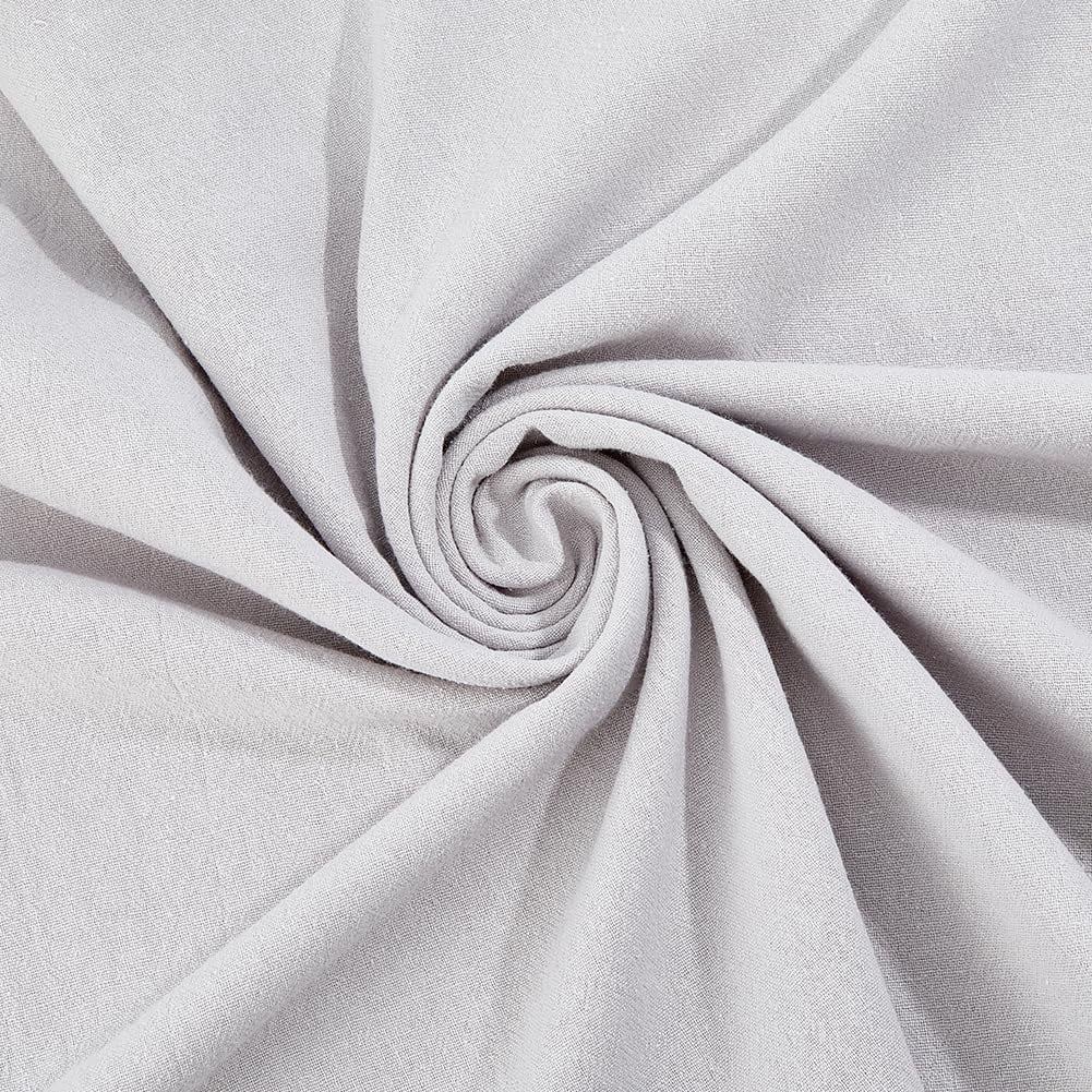 Light Gray Photography Background Fabric Non-Reflection Cotton Photo Backdrop 3.2x2.2ft Solid ...