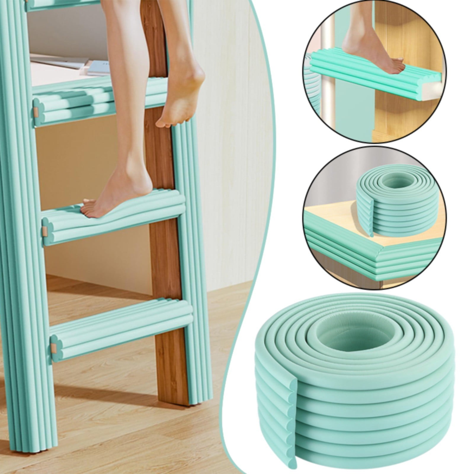 Light Green Anti-Collision Strip 1 Roll Pipe Insulation Tape Roll ...