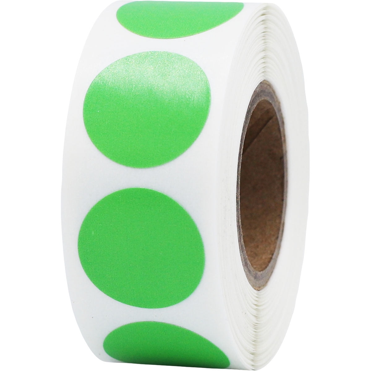 Light Green Circle Dot Stickers | 0.75" Inch Round | 500 Pack - Walmart.com