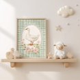 Light Green Goose Vintage Pattern Nursery Wall Art Poster Unframed ...
