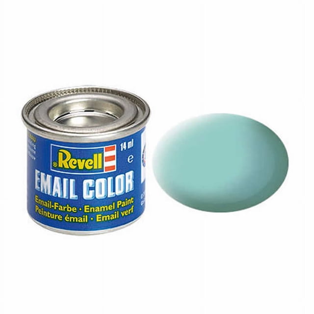 Light Green Matt Enamel Paint 14ml (.47oz) Tinlet Revell - Walmart ...