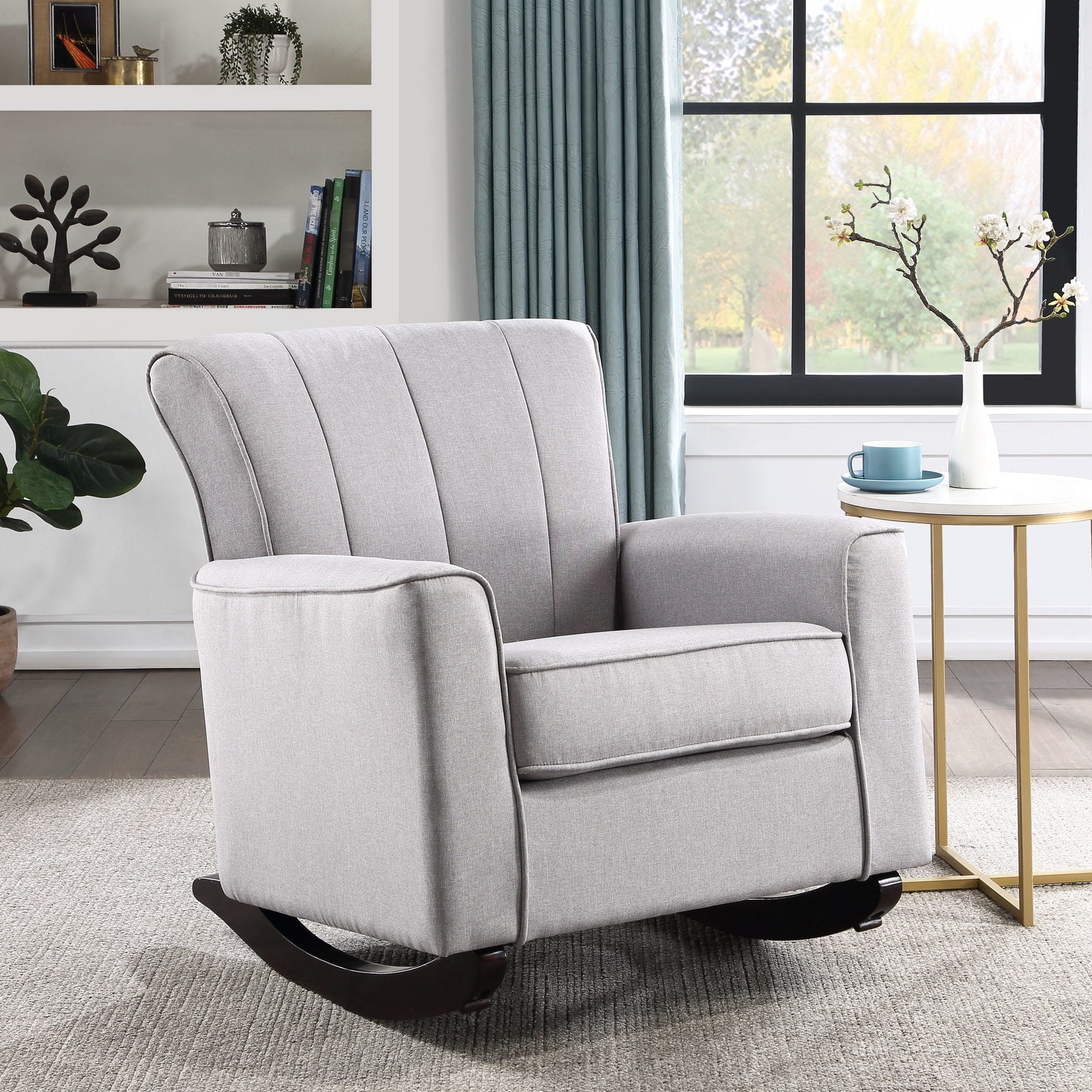 Light Grey Color - Sturdy Wooden Legs - Primary Seating Space ...