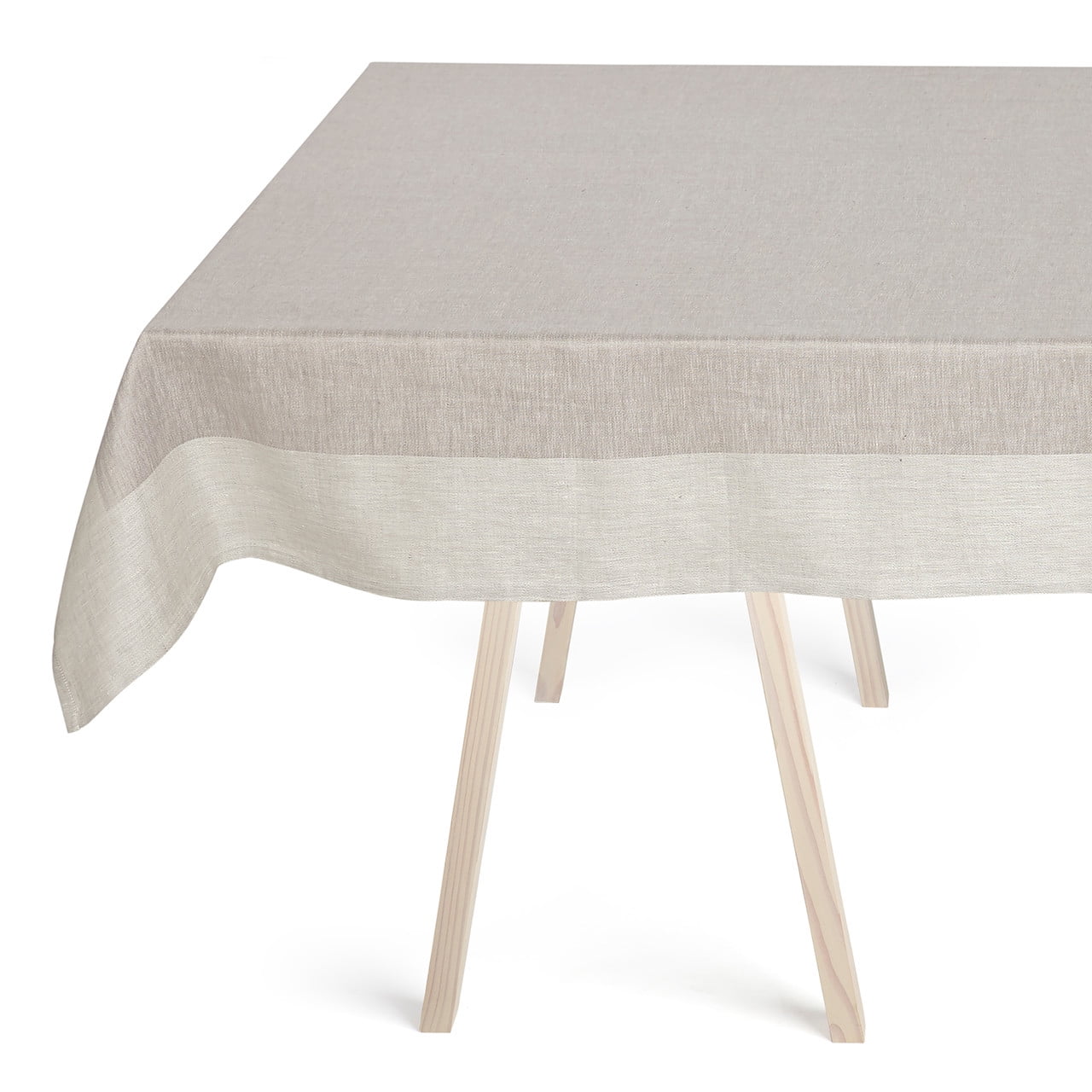 Light Grey Plain Tablecloth - Walmart.com
