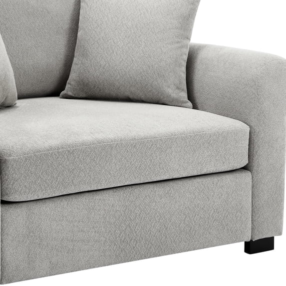 Light Grey - Removable Covers for Cleaning - Watching TV at Night ...