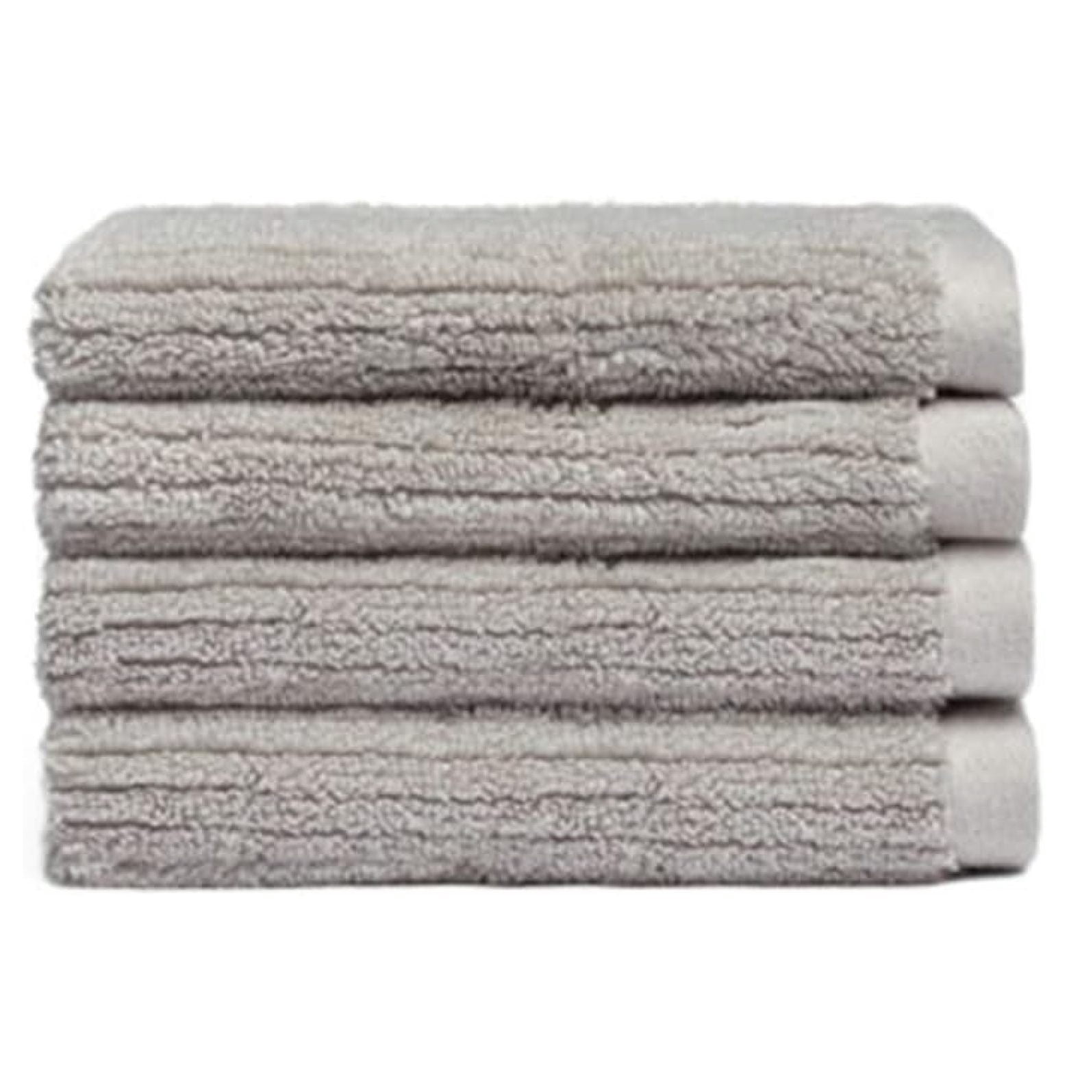 Light Grey Ribbed Washcloth - Walmart.com