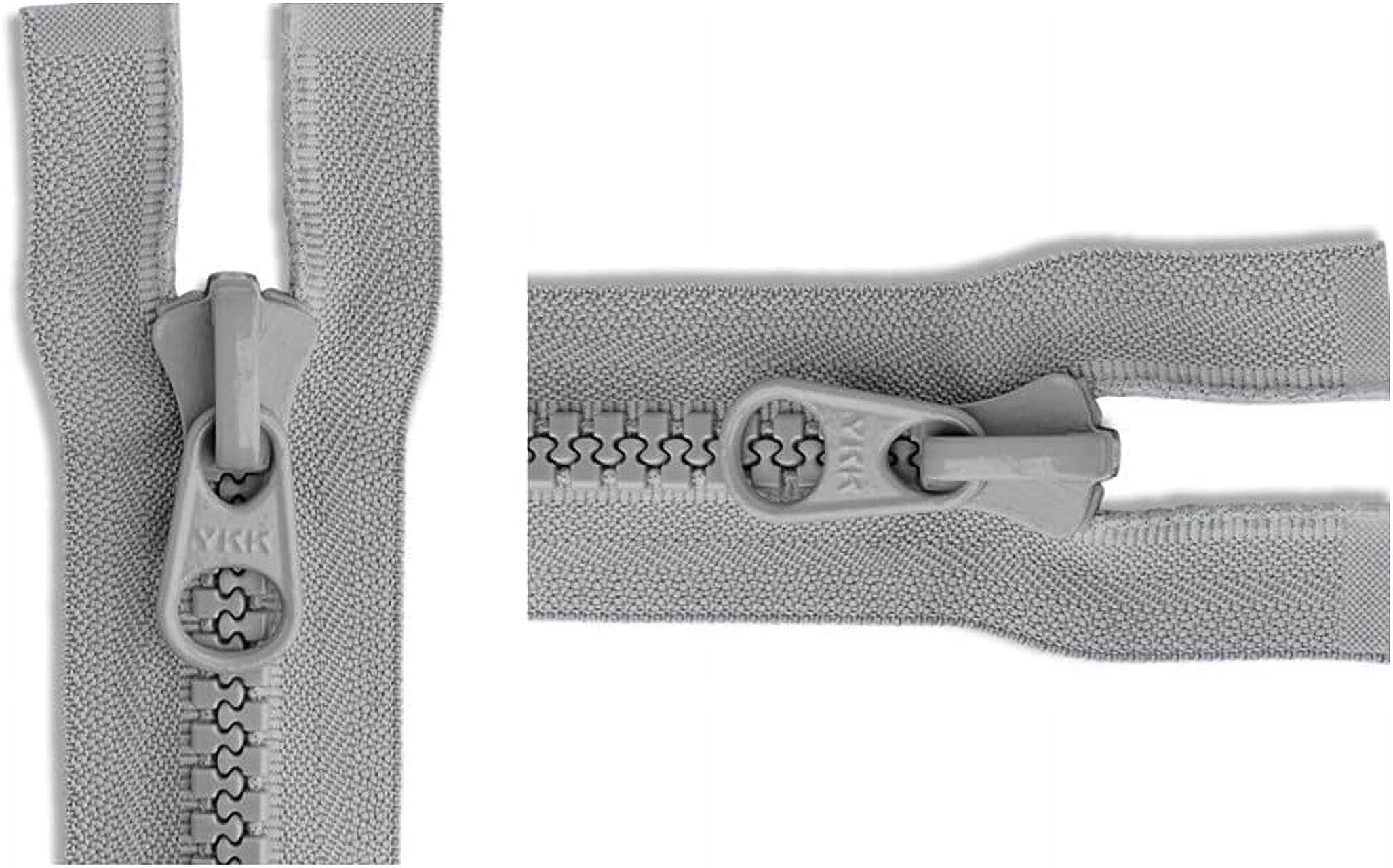Light Grey Separating Molded Vislon Sleeping Bag & Tent YKK Zipper ...