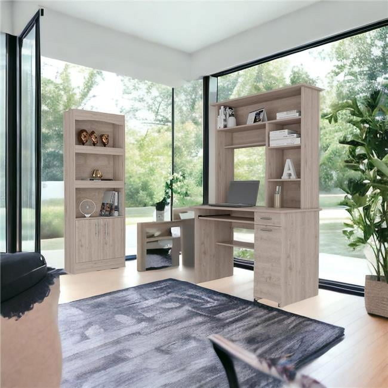 Light Grey Writing Desk - Walmart.com