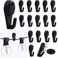 Light Hooks for Concrete Walls: 30 Pack Small Utility Wall-Mount ...