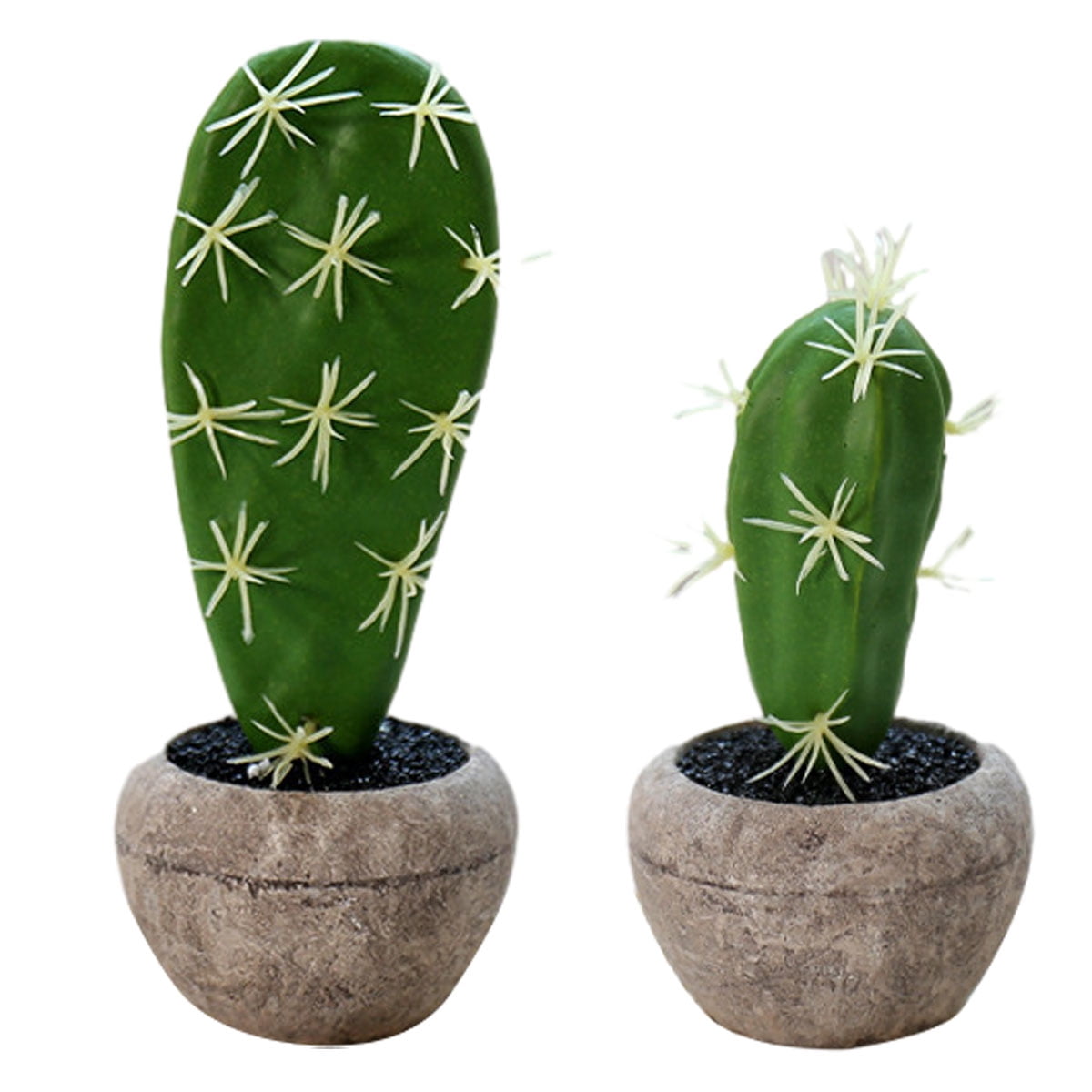 Light House Decorations for Home 2pcs Fake Cactus Bonsai Artificial ...