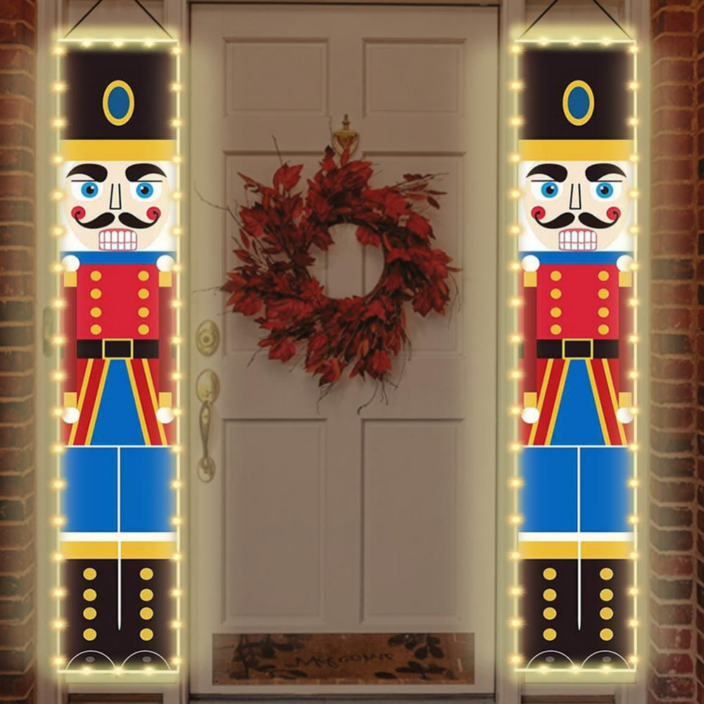 Light Up Indoor Outdoor Merry Christmas Banner with Led String Light ...
