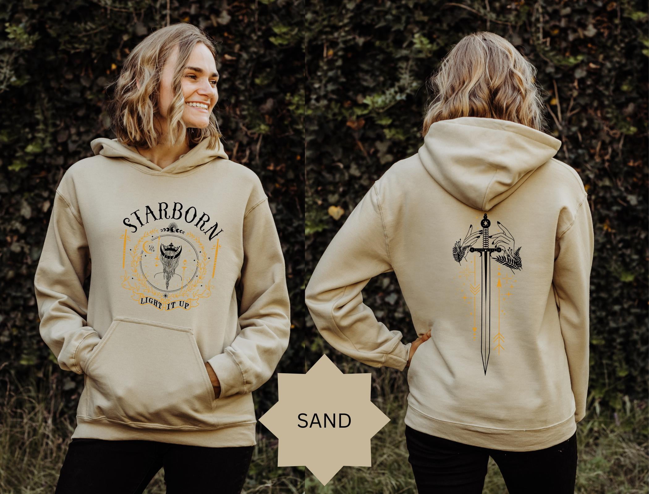 Light It Up Crescent City Hoodie, Star born, Bryce Quinlan , Bookish ...