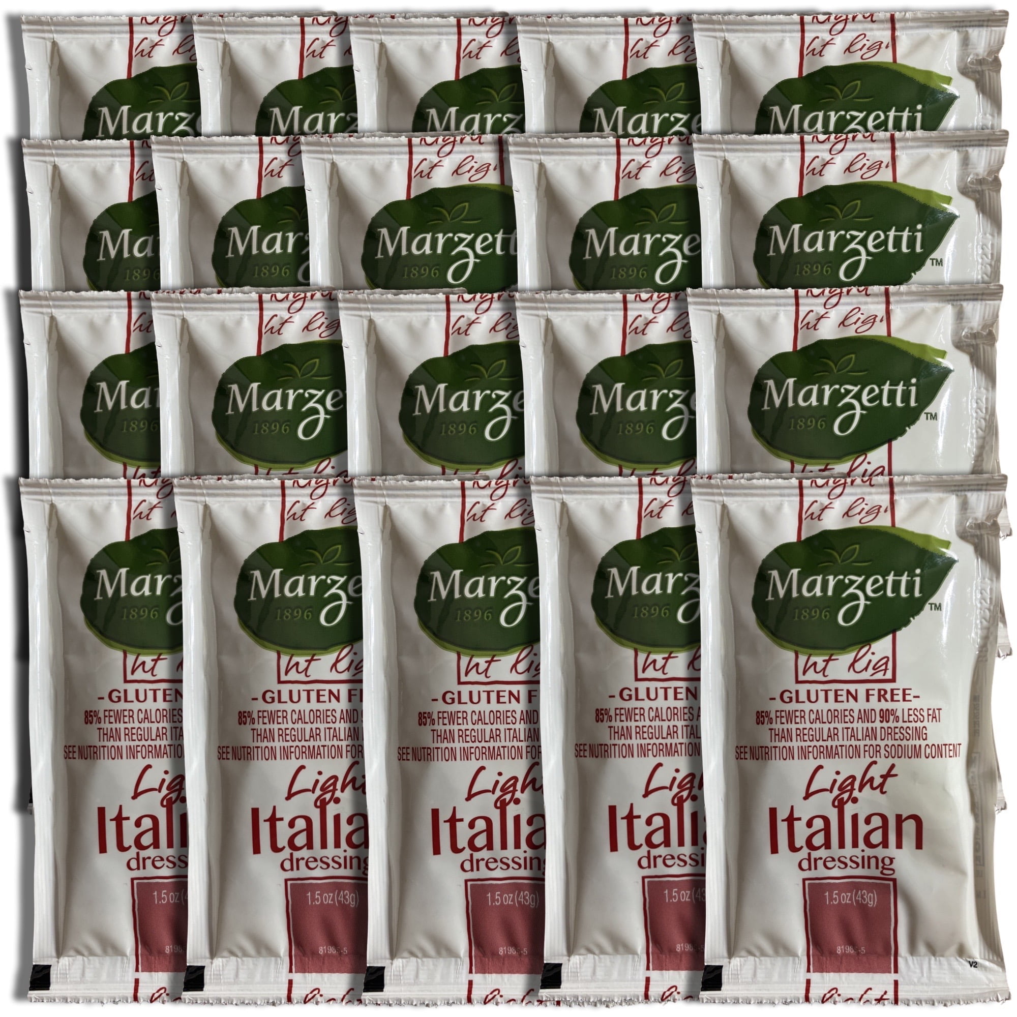 Marzetti Light Italian Salad Dressing Packets | Value Pack | 1.5 Ounce ...
