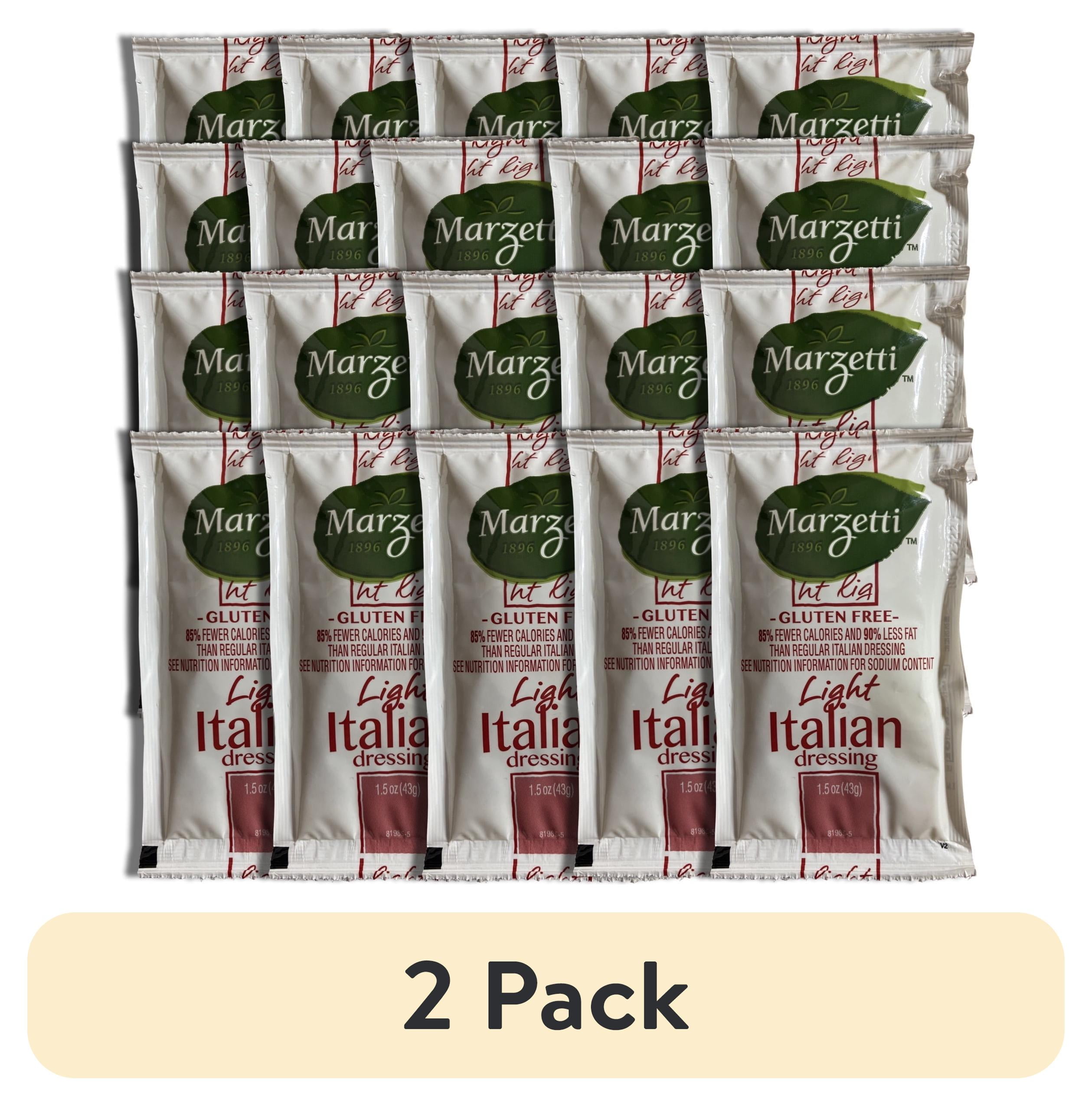 (2 pack) Light Italian Salad Dressing Packets | Value Pack | 1.5 Ounce ...