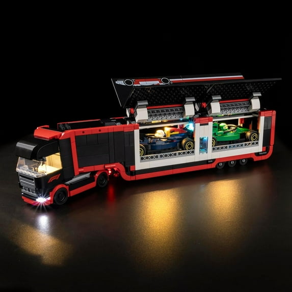 Light Kit for Lego F1 Truck with RB20 & AMR24 F1 Cars 60445 - Led ...