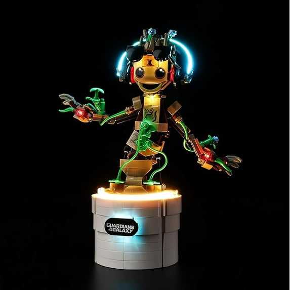 Light Kit for Dancing Groot 76297 - Led Lighting DIY Gift Compatible ...