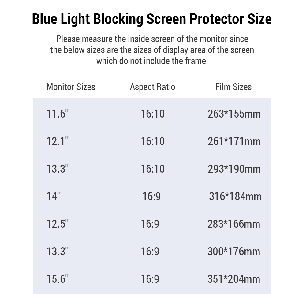 Light Laptop Magnetic Blue Light Blocking Screen Protector High ...