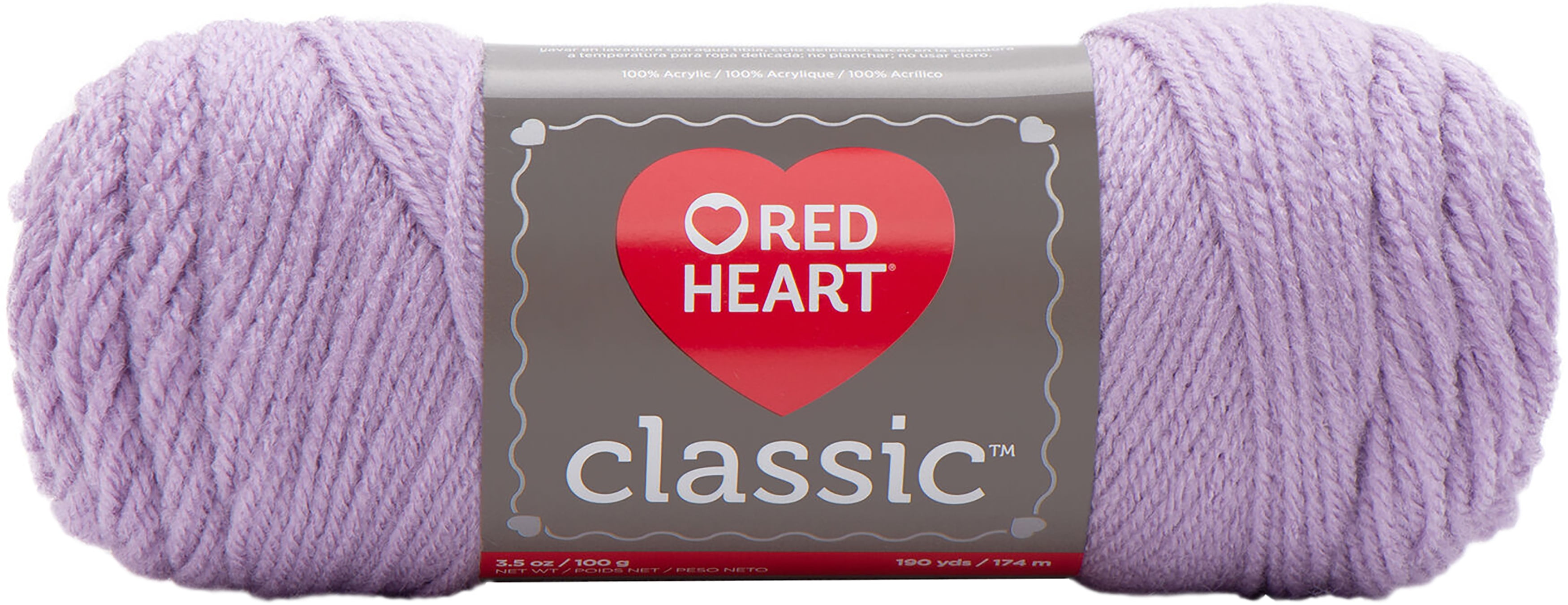 Light Lavender - Red Heart Classic Yarn - Walmart.com