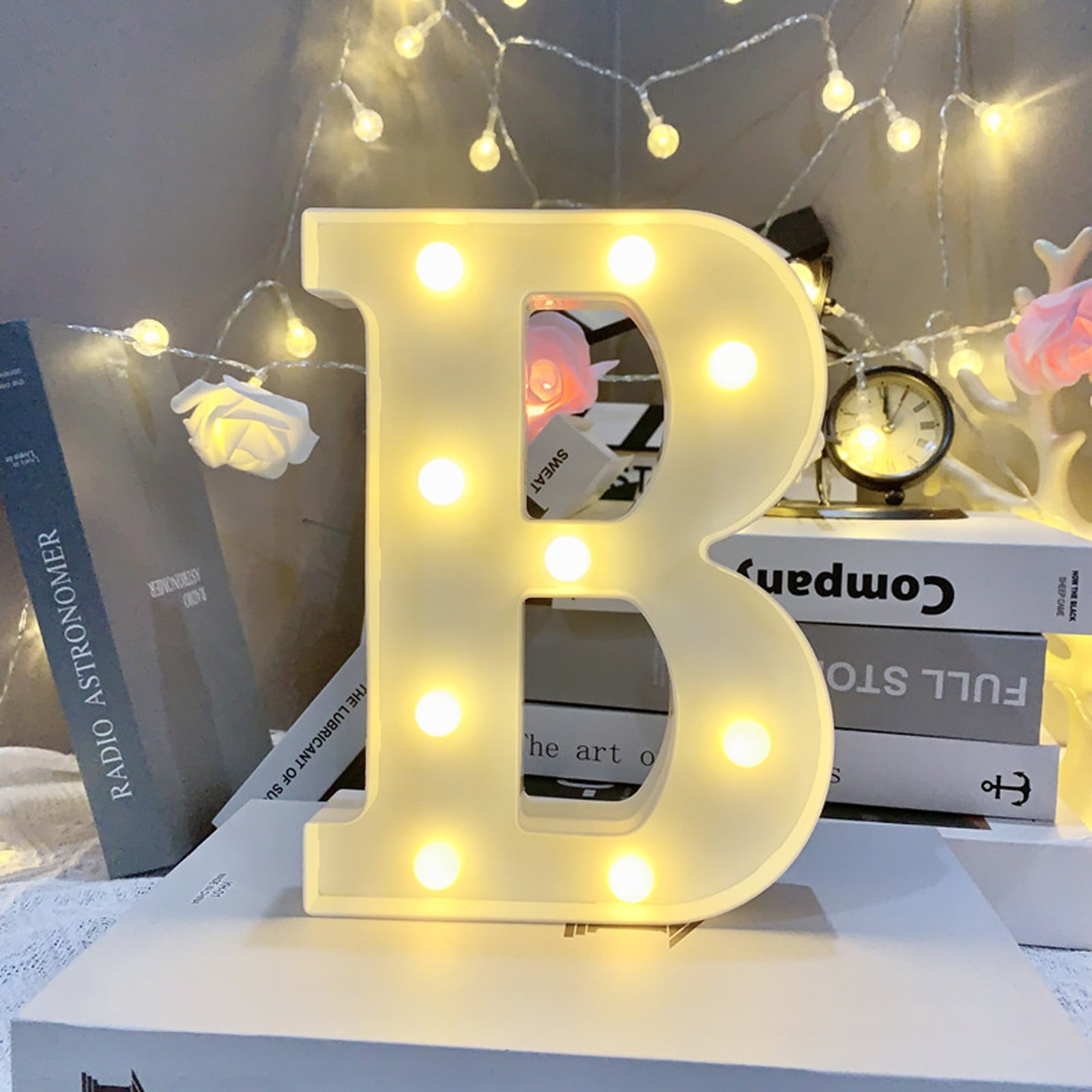 Light Up Letters, Led Letters Lights 26 Alphabet, Decorative Lighted ...