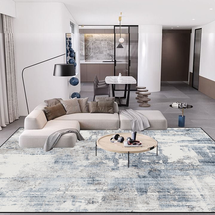 Light Luxury Large Carpets Living Room Abstract Carpet Modern Home Sofa ...