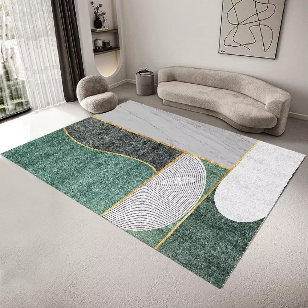 Light Luxury Living Room Carpet Modern Simple Bedroom Rug Sofa Side ...