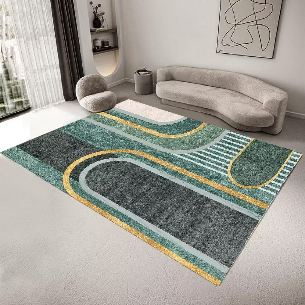 Light Luxury Living Room Carpet Modern Simple Bedroom Rug Sofa Side ...