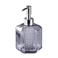 Light Luxury Smoke Gray Glass Hand Sanitizer Bottle - Push-Type Soap ...