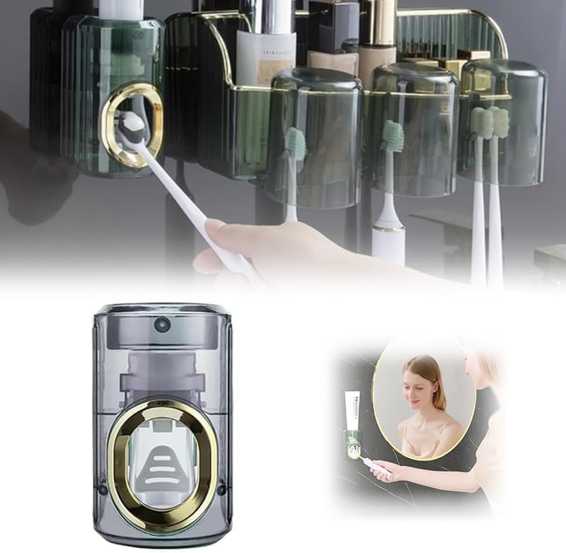 Light Luxury Toothpaste Squeezer, 2024 Upgrade Toothpaste Dispenser ...