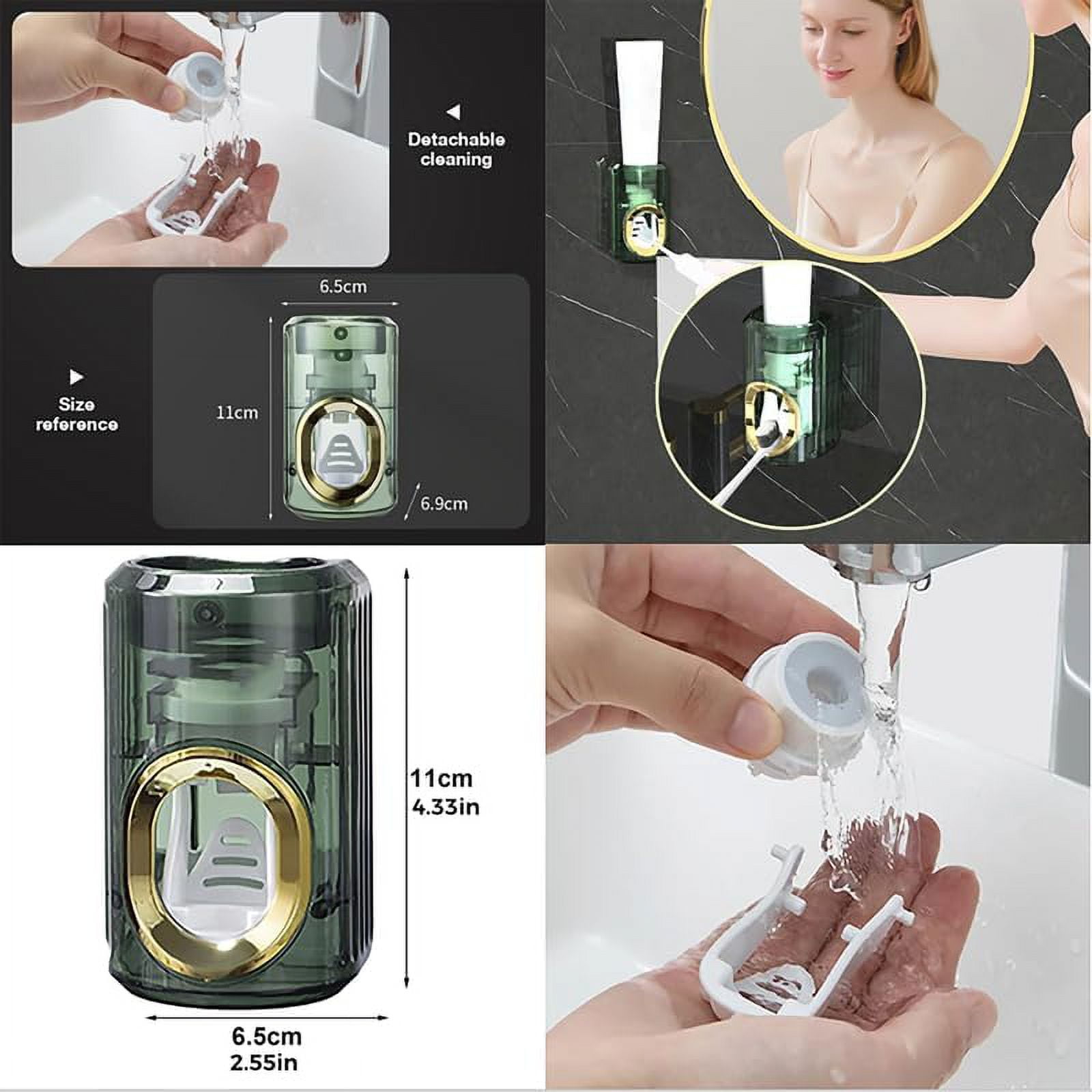 Light Luxury Toothpaste Squeezer, 2024 Upgrade Toothpaste Dispenser ...
