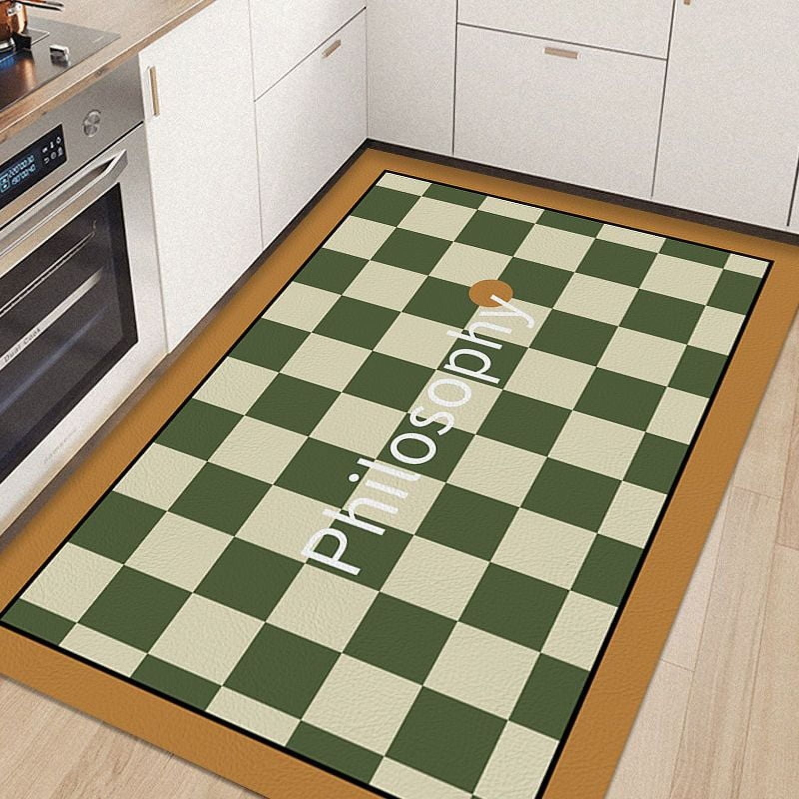 Light Luxury Waterproof Oil-proof Kitchen PVC Carpet Thick Non-slip ...