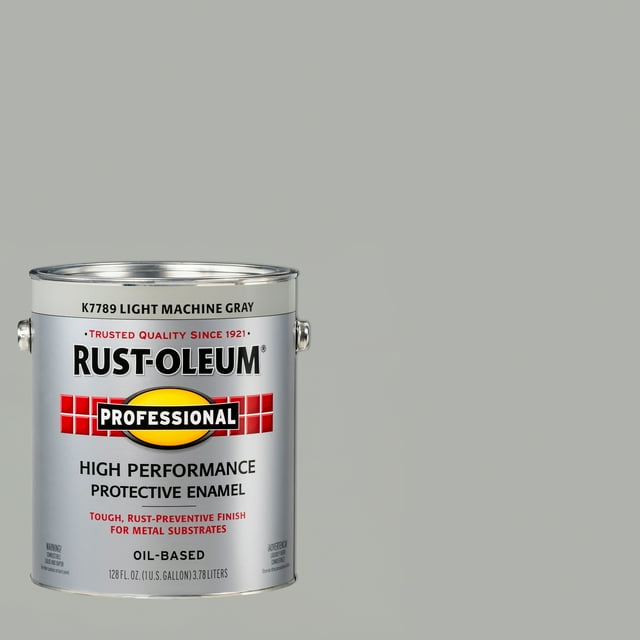 Light Machine Gray (400 Voc), Rust-Oleum Professional High Performance ...
