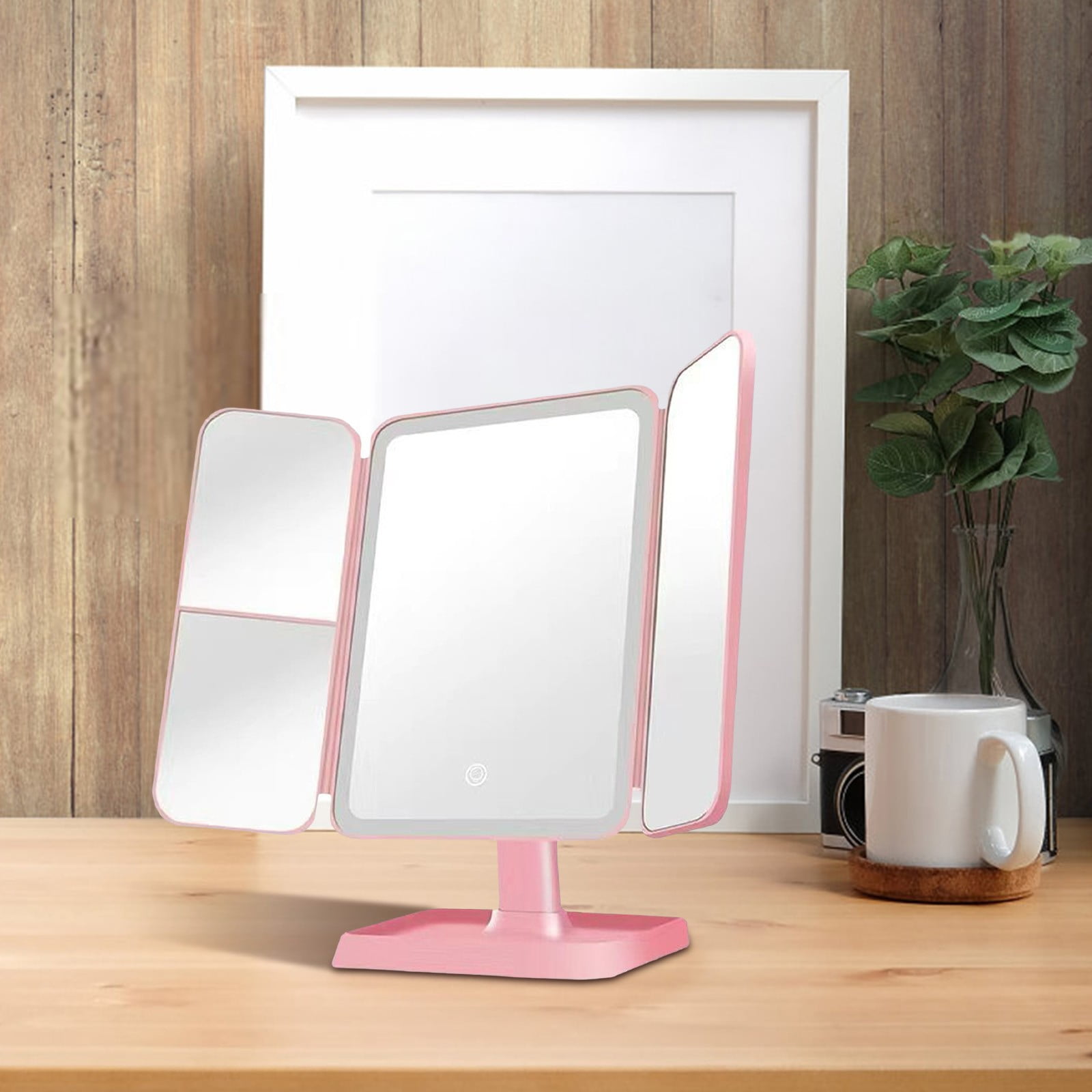 Light up Makeup Vanity Desk Hand with Handle And Magnification ...