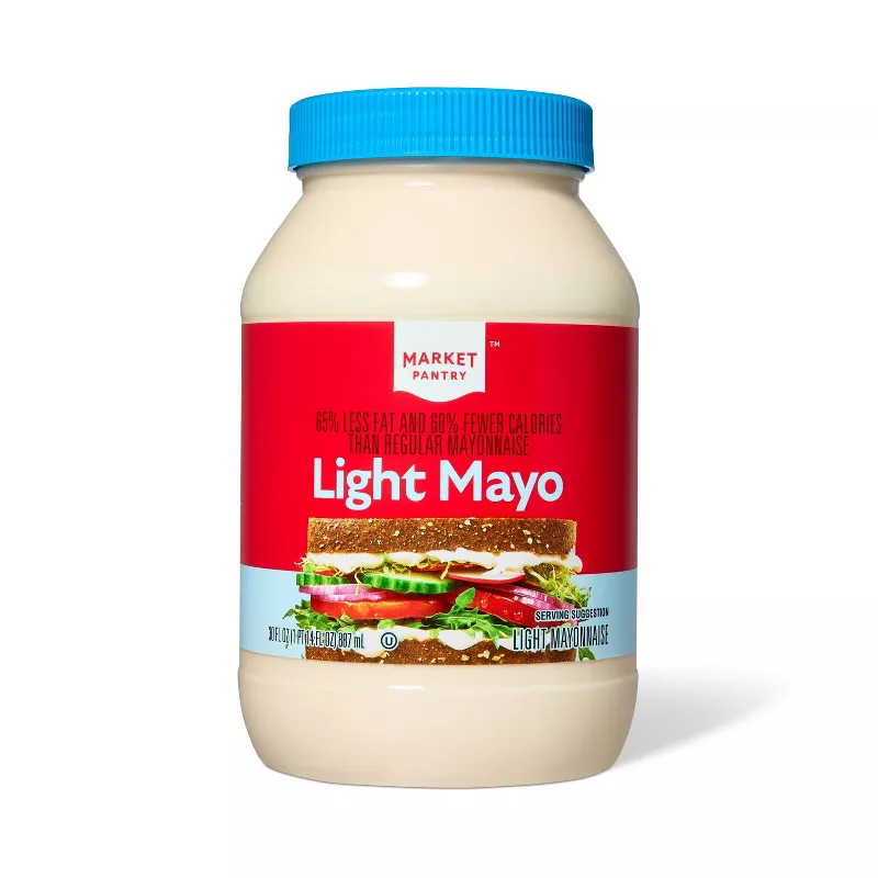 Light Mayonnaise 30 fl oz Market Pantry (Pack of 4) - Walmart.com