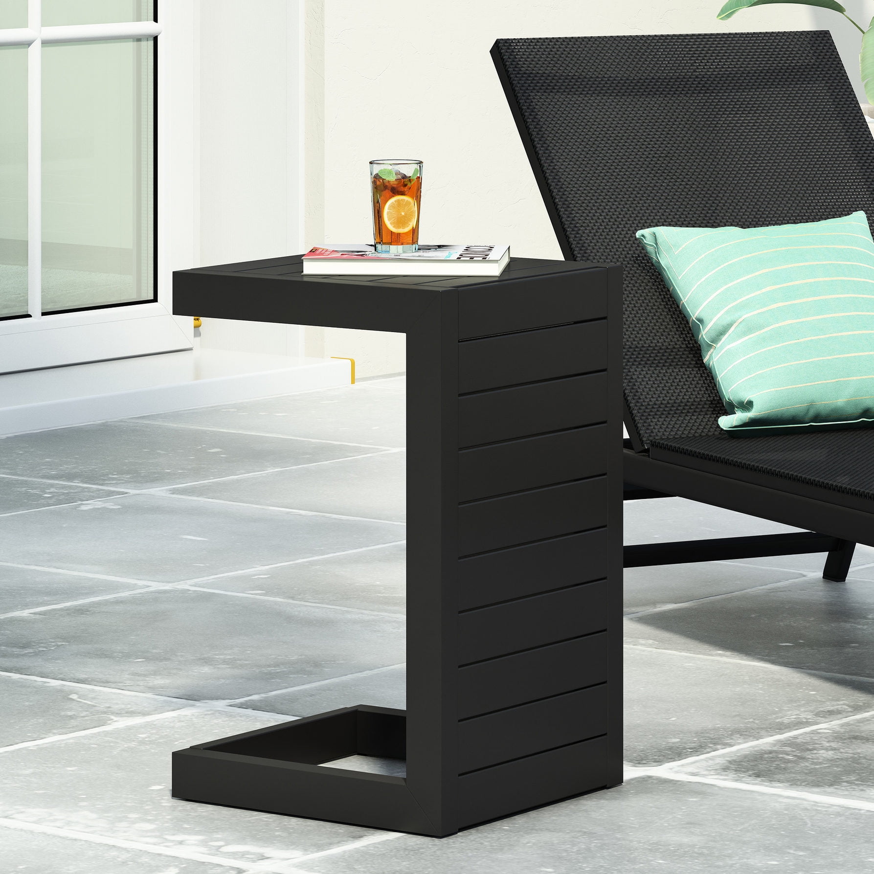 Light Metal Frame - C-Shape for Seated Comfort - Backyard Sun ...