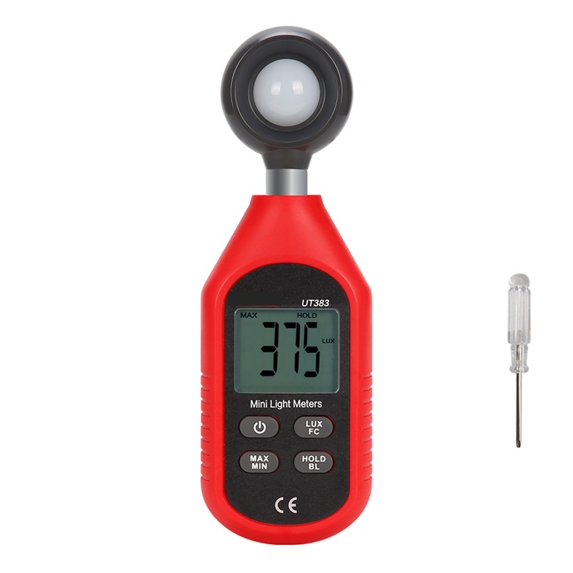 Light Meter 200,000 LUX Digital Luxmeter Luminance Lux Fc Test Max Min ...