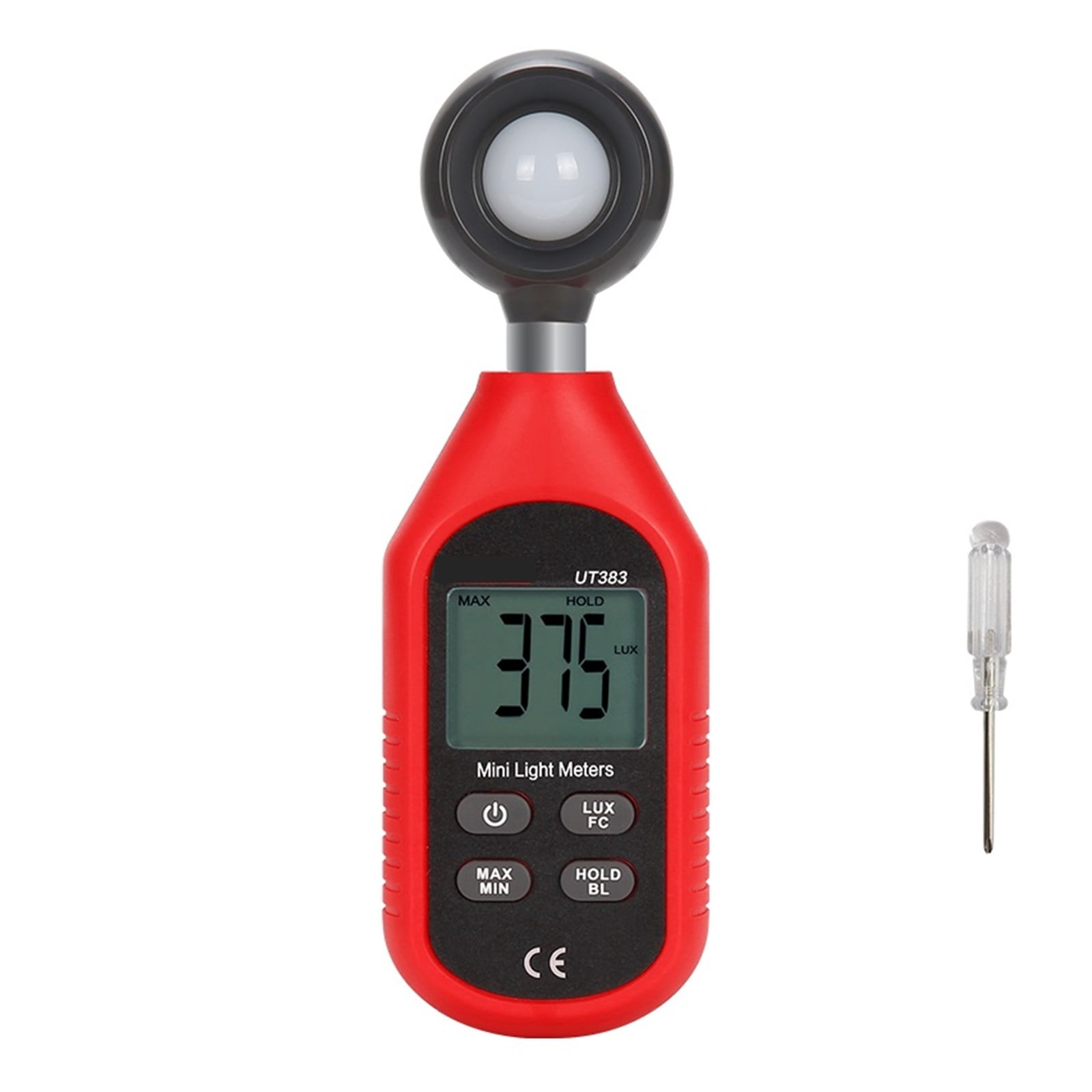 Light Meter 200,000 LUX Digital Luxmeter Luminance Lux Fc Test Max Min ...