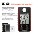 Light Meter Digital Illuminance Meter Handheld Lux Tester LCD 0.5 ...