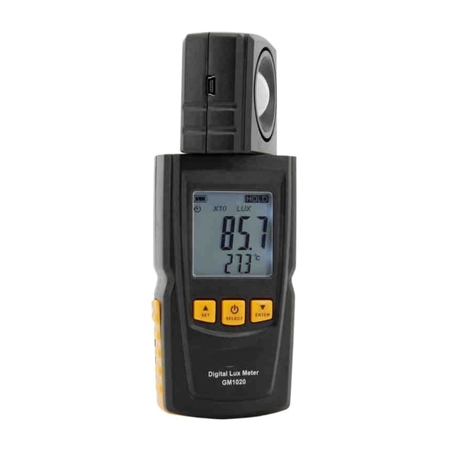 Light Meter Mini Digital Handheld Light Meter Solar Light Meter Outdoor ...