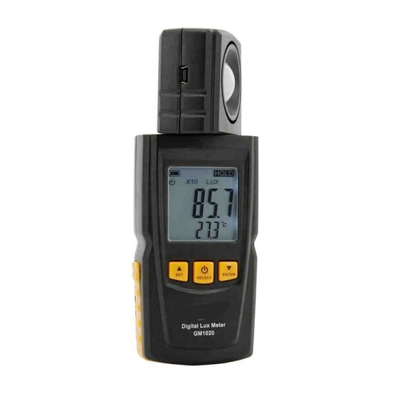 Light Meter Mini Digital Handheld Light Meter Solar Light Meter Outdoor ...