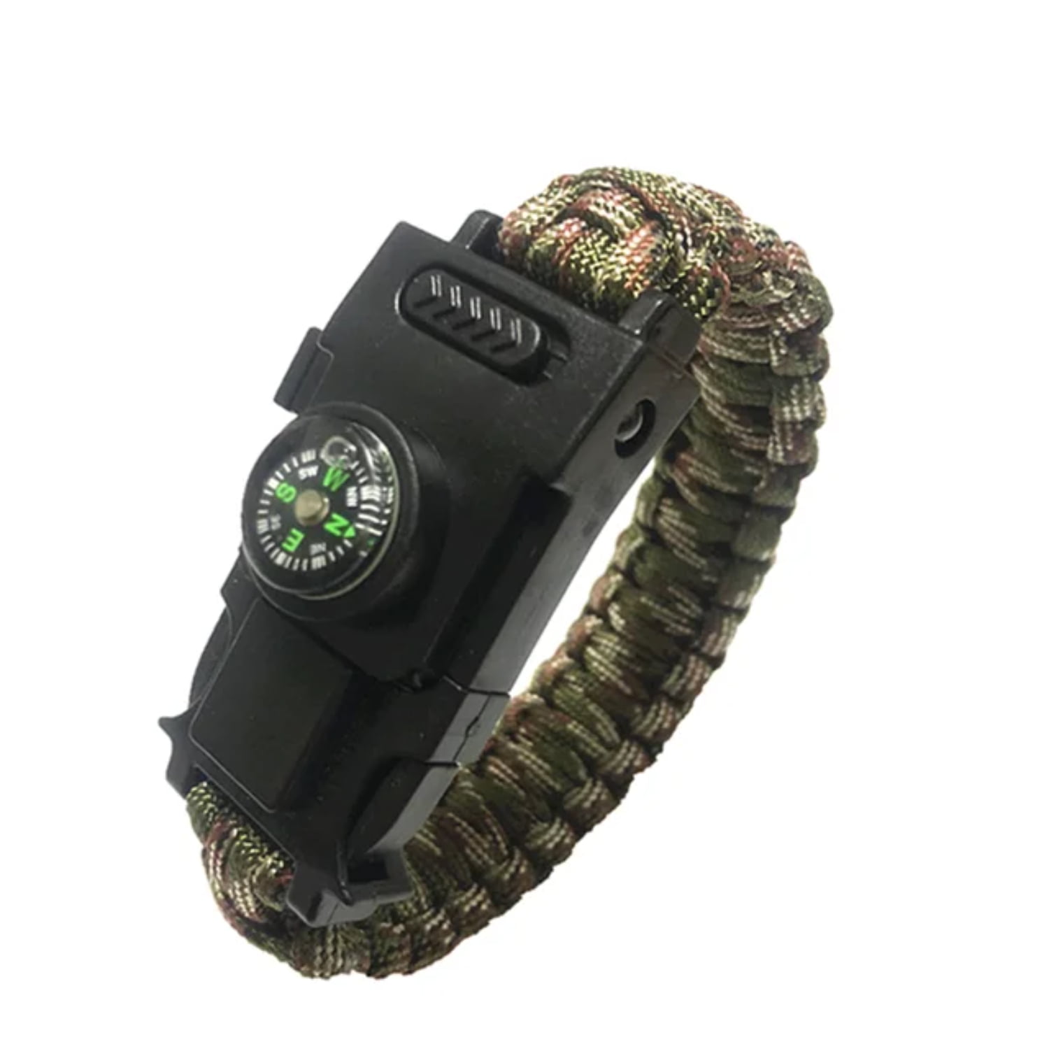 Light Multi- Bracelet Emergency Camping Hiking tools Survival Bracelet ...