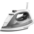 Light ‘N Easy Compact Steam Iron, IR1020S, Stainless Steel Soleplate ...